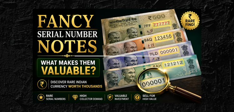 Fancy Serial Number Notes: What Makes Them Valuable? – SCOINS INDIA