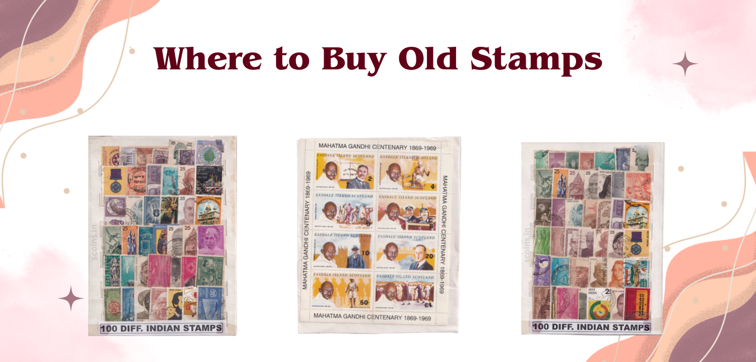 Where to Buy Old Stamps – SCOINS INDIA