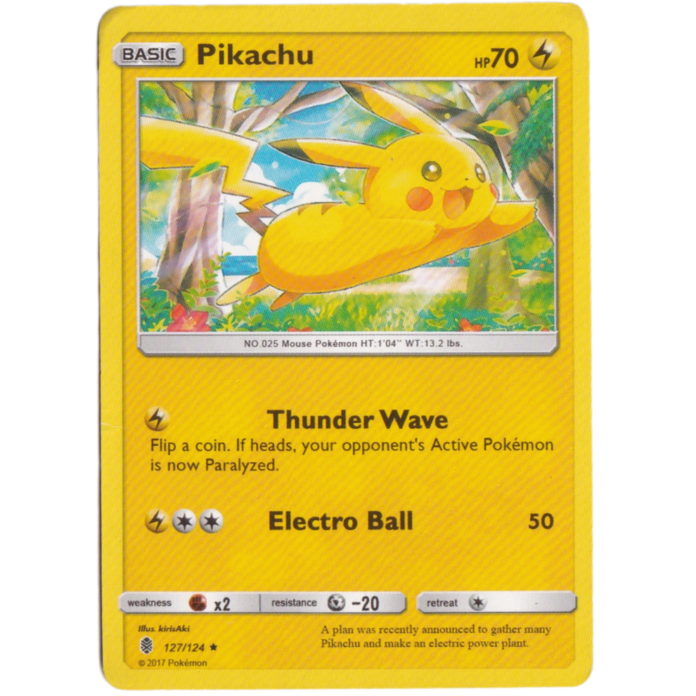 Pokemon Basic Pikachu GX HP 70 Card – SCOINS INDIA